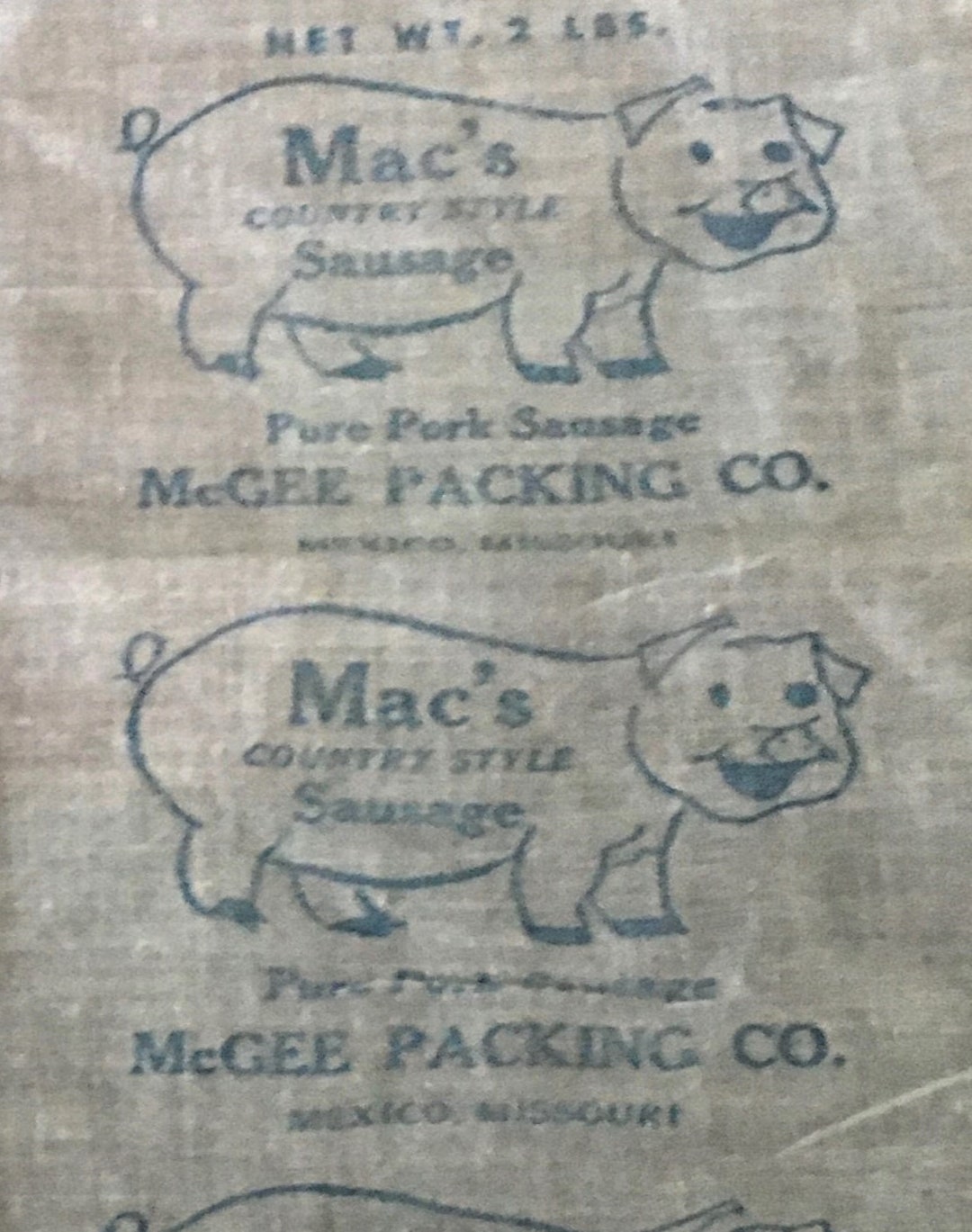 Pig Processing Cloth Bag,hog Processing Cloth Bag,pig Lover Wall Art ...