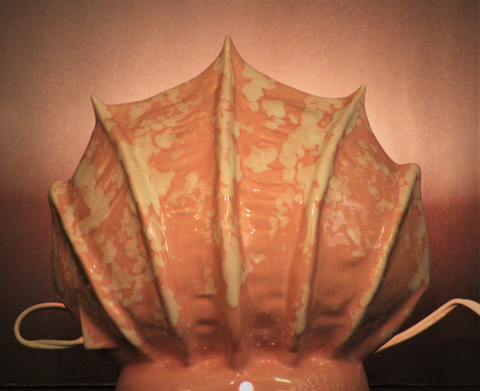 Premco TV Lamp,pink Clam Shell Tv Lamp,shell TV Lamp,tv Lamps,shell ...