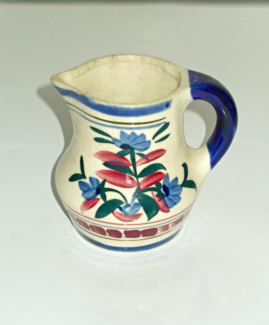 Flower Motif Pitcher,flower Motif Small Pitcher,made in Japan Small ...