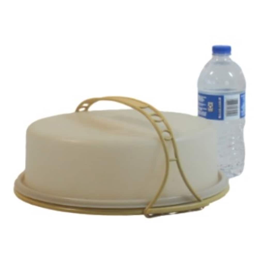 Tupperware Cake or Pie Saver,tupperware Harvest Gold Pie Cake Keeper ...