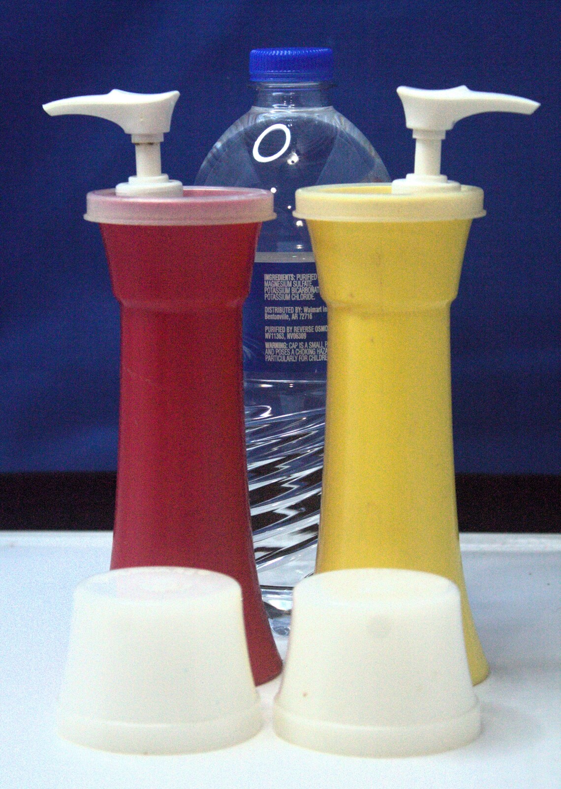 Tupperware Ketchup Mustard Dispensers Set Ketchup - Etsy