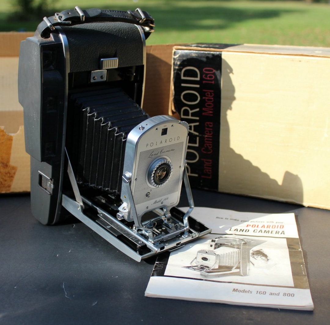 Polaroid Land 160 Camera in Box,polaroid Land Camera Model 160,old ...