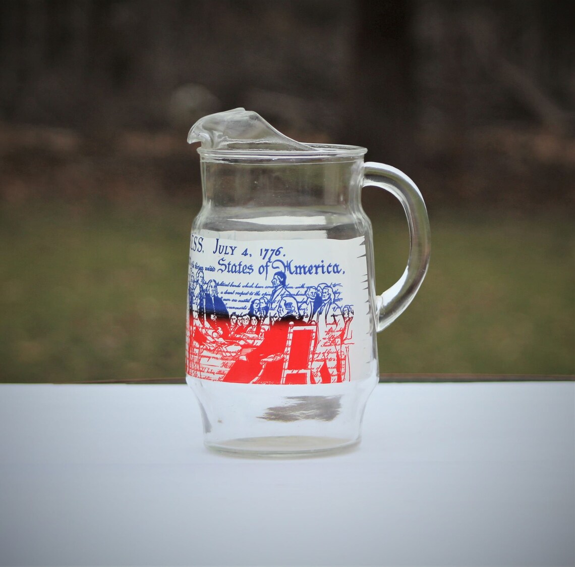 Coke Declaration Pitcher,coca Cola Pitcher,coke Pitcher,independence ...