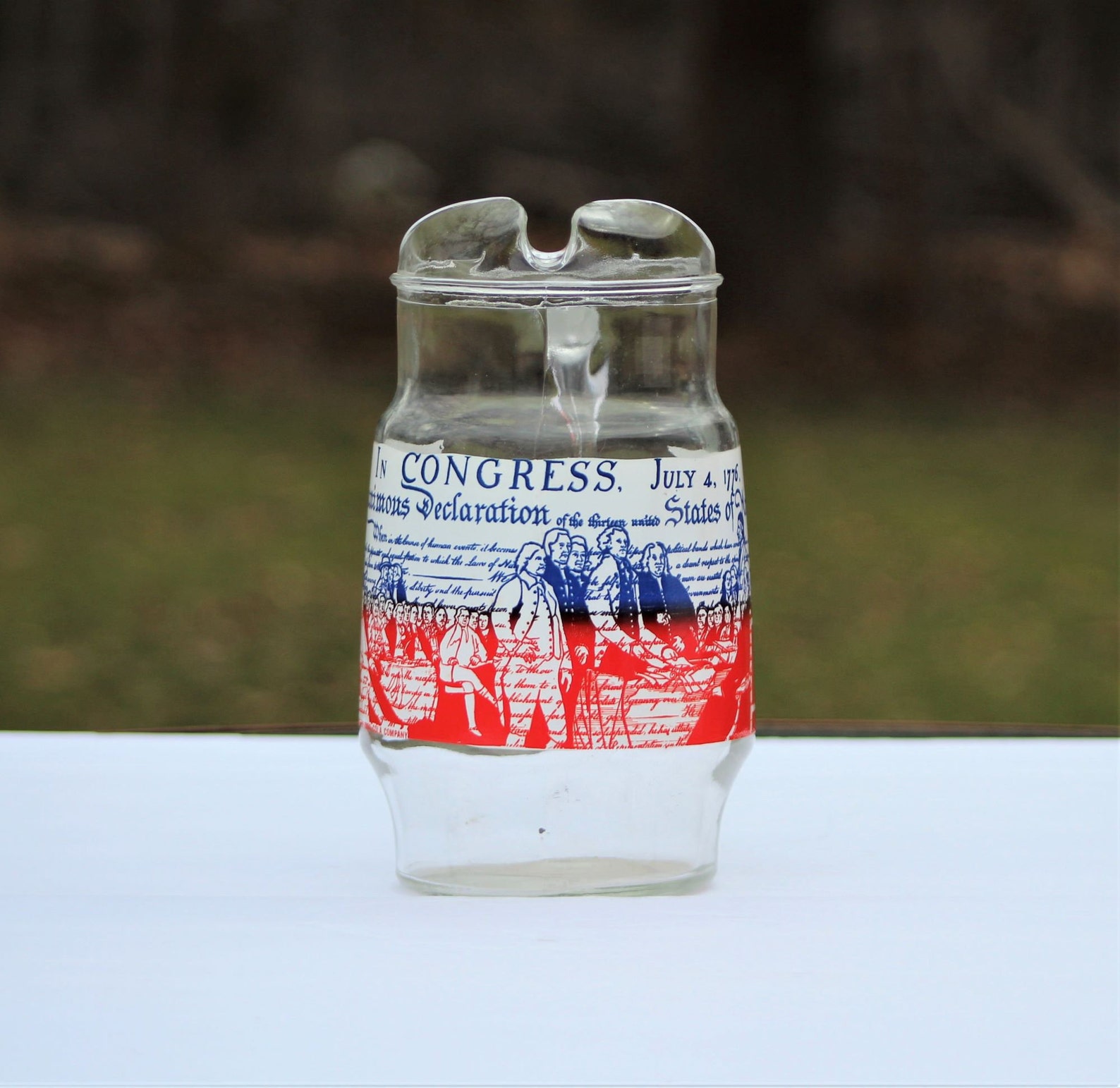 Coke Declaration Pitcher,coca Cola Pitcher,coke Pitcher,independence ...