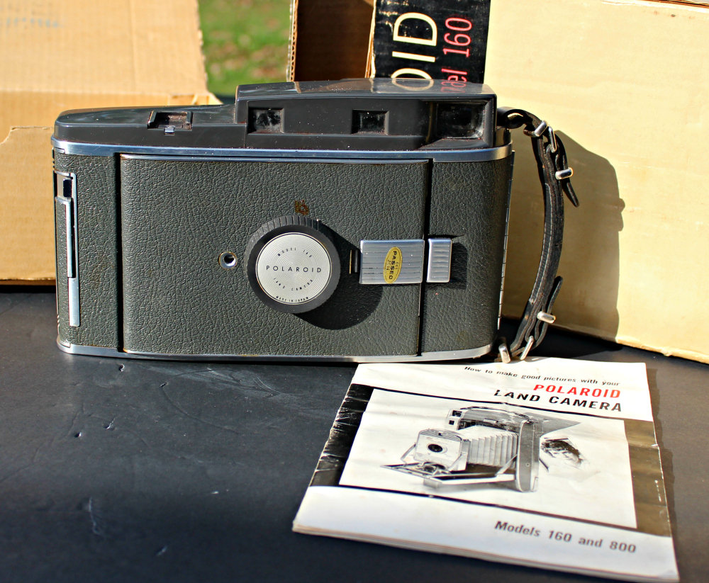 Polaroid Land 160 Camera in Box,polaroid Land Camera Model 160,old ...