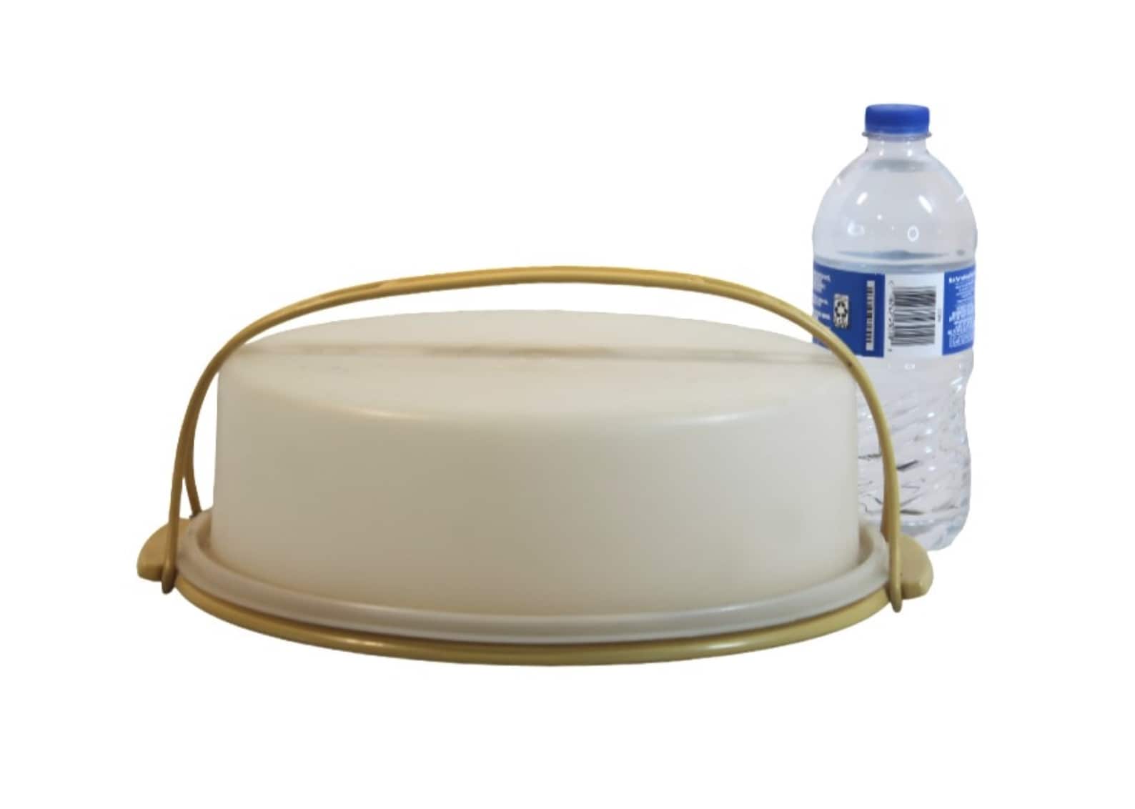 Tupperware Cake or Pie Saver,tupperware Harvest Gold Pie Cake Keeper ...