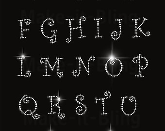 Rhinestone numbers | Etsy