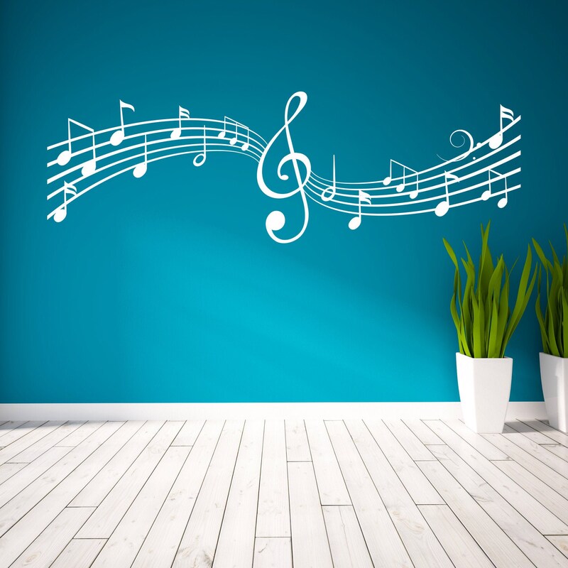 Musical Notes Wall Art - Etsy