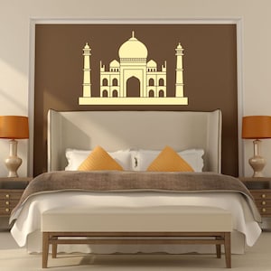 Taj Mahal. Indian Palace Temple. Vinyl Wall Art Decal Sticker - Etsy UK