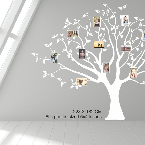 Family Tree Wall Decal - Etsy