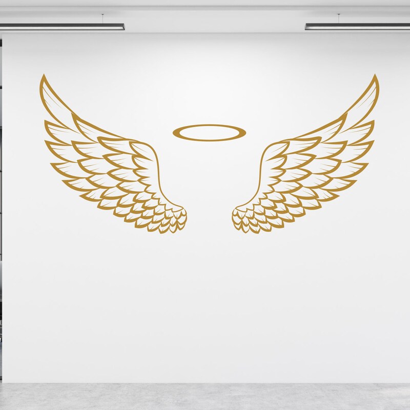 Angel Wall Decal - Etsy