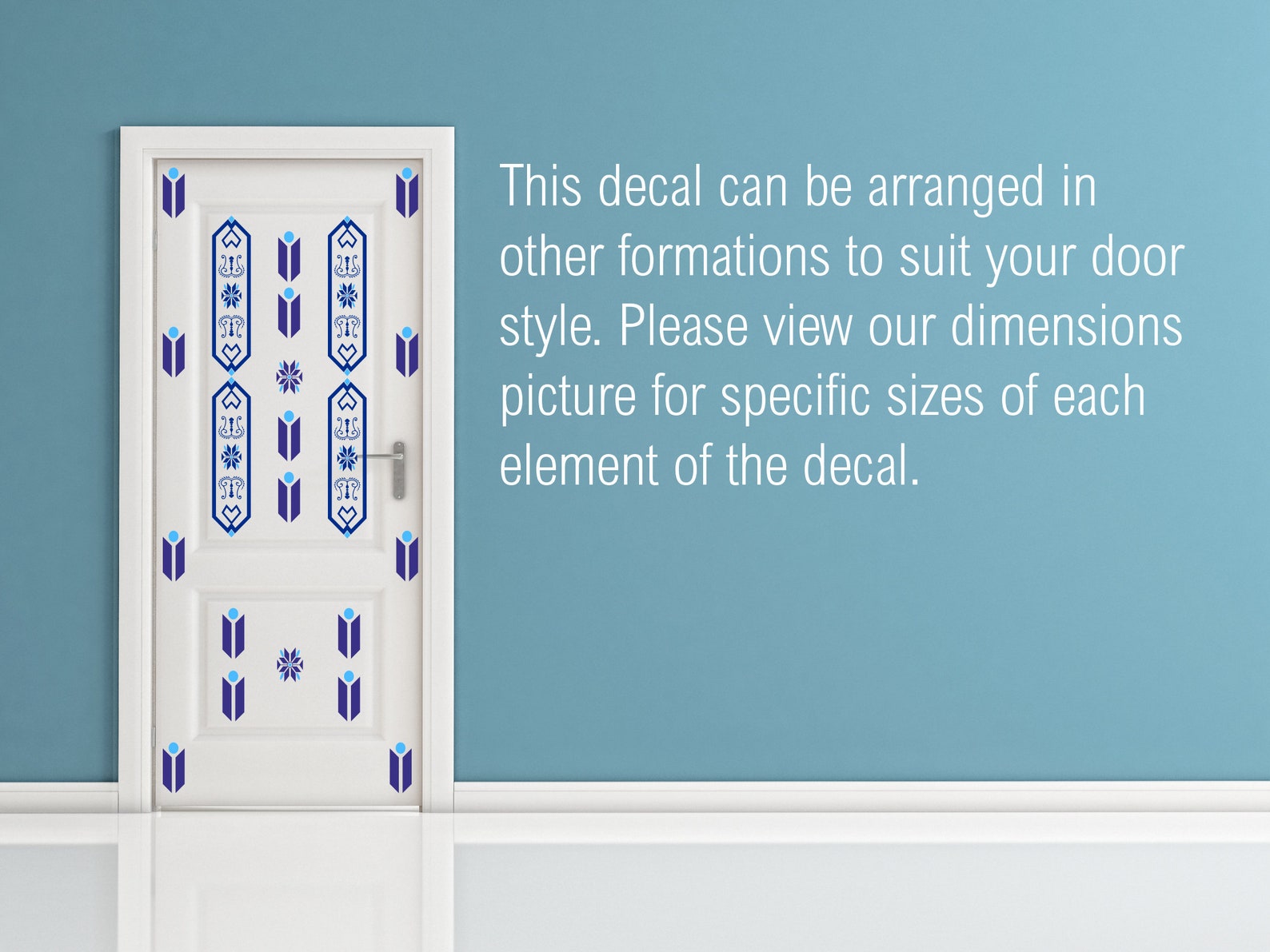 Decorative Princess Door Decal Sticker . 1 - Etsy