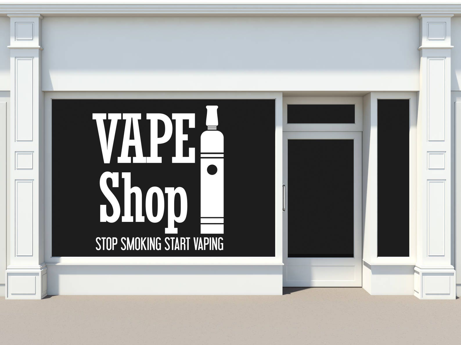 Vape Shop Wall/window Shop Vinyl Decal Sticker. Various - Etsy
