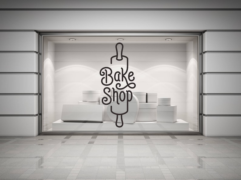 Bakery Vinyl Decal Sticker. Various Colours and Size - Etsy