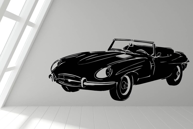 Classic Vintage Retro E Type Jaguar Convertible Soft/rag Top | Etsy