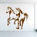 Galloping Horses. Vinyl Wall Art Decal Sticker. Any Colour and - Etsy