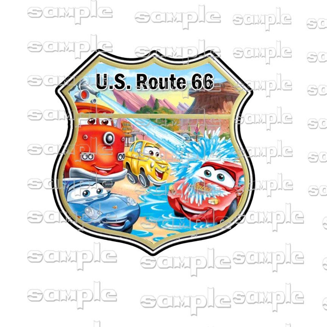 Disney U.S. Route 66 N Premade Scrapbook Page Paper Piece Die Cut ...