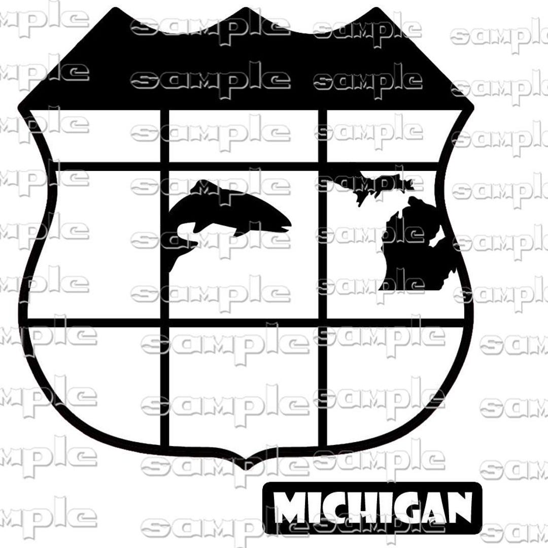 Disney Michigan State Overlay Frame 12 X 12 Cricut Scrapbook Page Paper ...