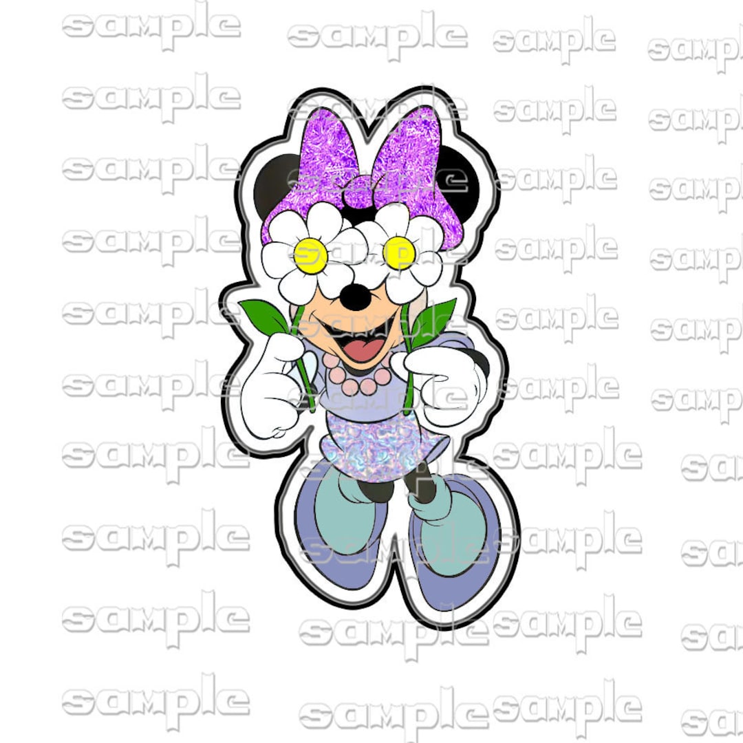 Disney Minnie Mouse Spring Zdd Premade Scrapbook Page Paper Piece Die ...