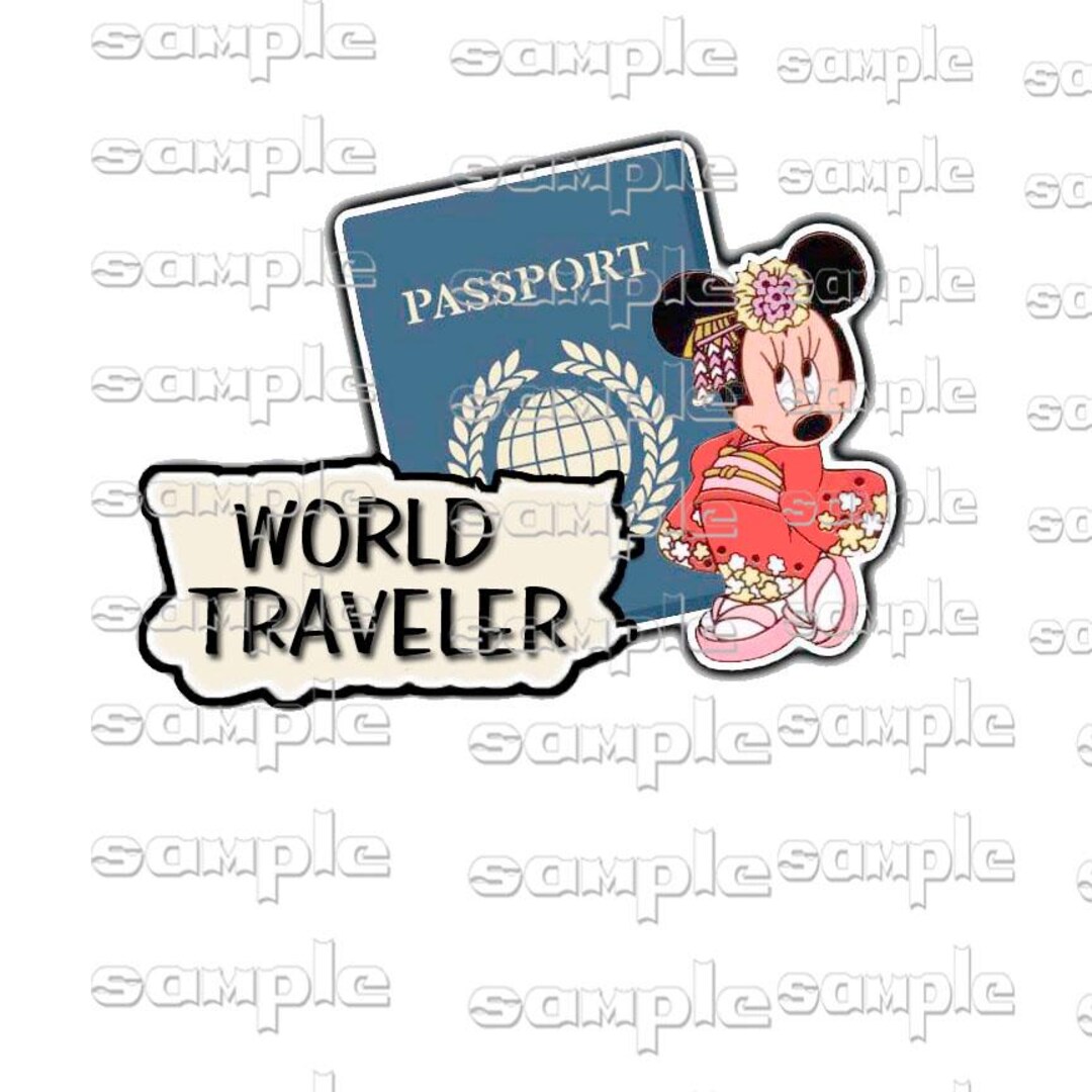 Disney World Traveler Title Japan Ug Premade Scrapbook Paper Piecing ...