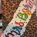 Hand-painted Leopard Print Teacher Clipboard, Personalized Gift - Etsy