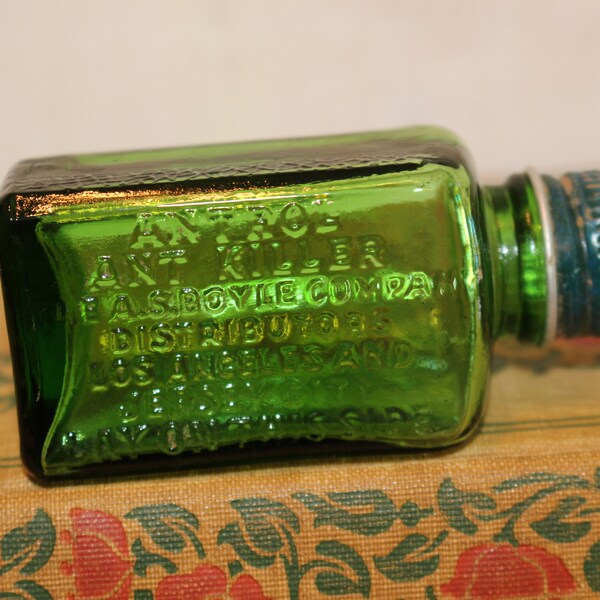Glass Poison Bottle - Etsy
