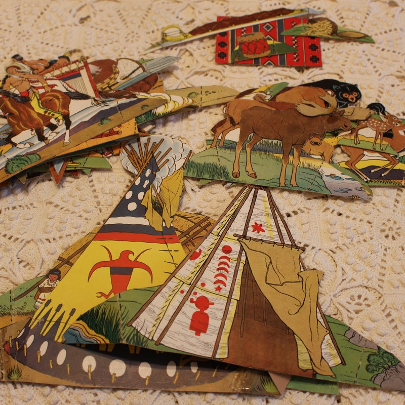 Native American Diorama - Etsy