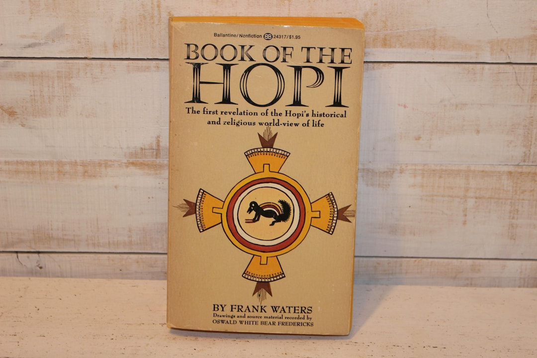 Book of the Hopi by Frank Waters 1974 Ballantine Native American Book ...
