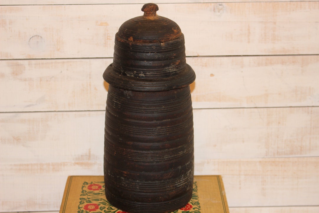 Vintage Antique Tibetan Chang Pot Wooden Chang Pot Nepal - Etsy