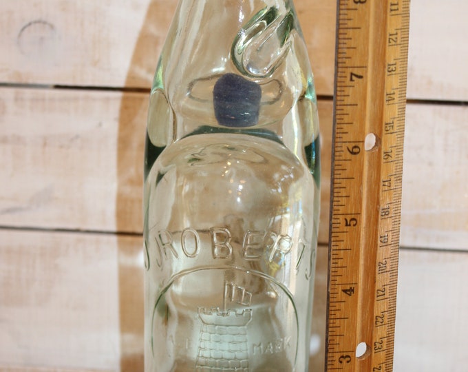 Antique Codd Neck Bottle J. Roberts Castleford, Marble Bottle ...