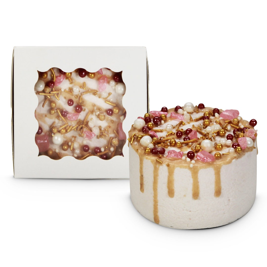 Birthday Cake Bath Bomb Gift Set 13 Oz Each XXL Ultra-moisturizing ...