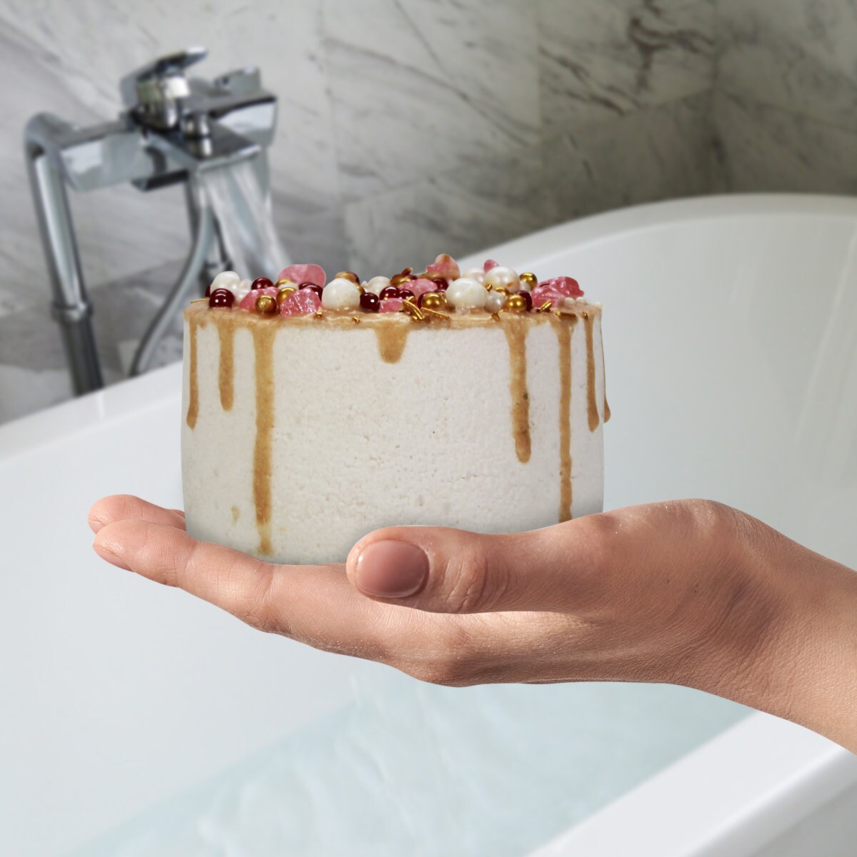 Birthday Cake Bath Bomb Gift Set 13 Oz Each XXL Ultra-moisturizing ...