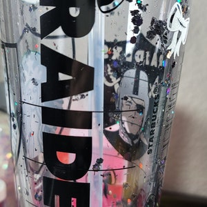 Raiders Starbucks Tumbler - Etsy