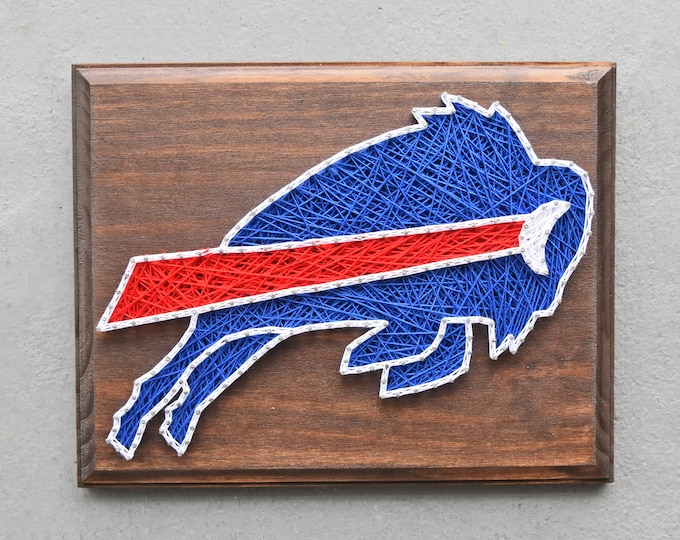 Buffalo Bills String Art Buffalo NY New York Decor Wood - Etsy