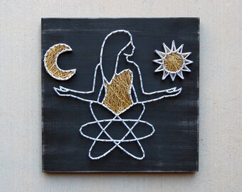 Sun String Art - Etsy