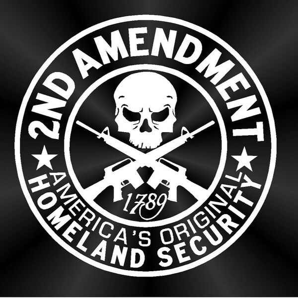 2nd Amendment Decals - Etsy