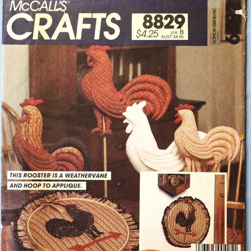 Rooster Pattern - Etsy