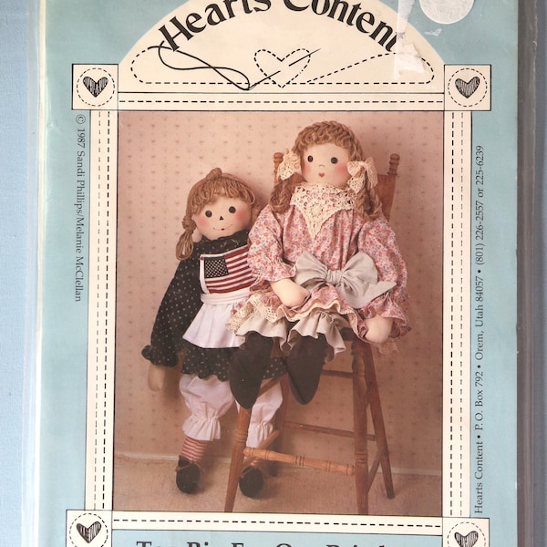 Victorian Rag Doll - Etsy