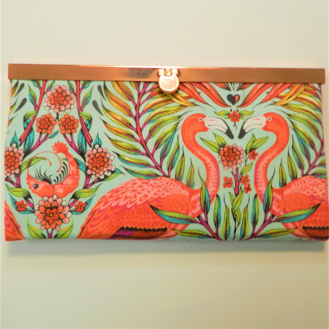 Pretty in Pink Flamingos Mango Diva Wallet - Etsy