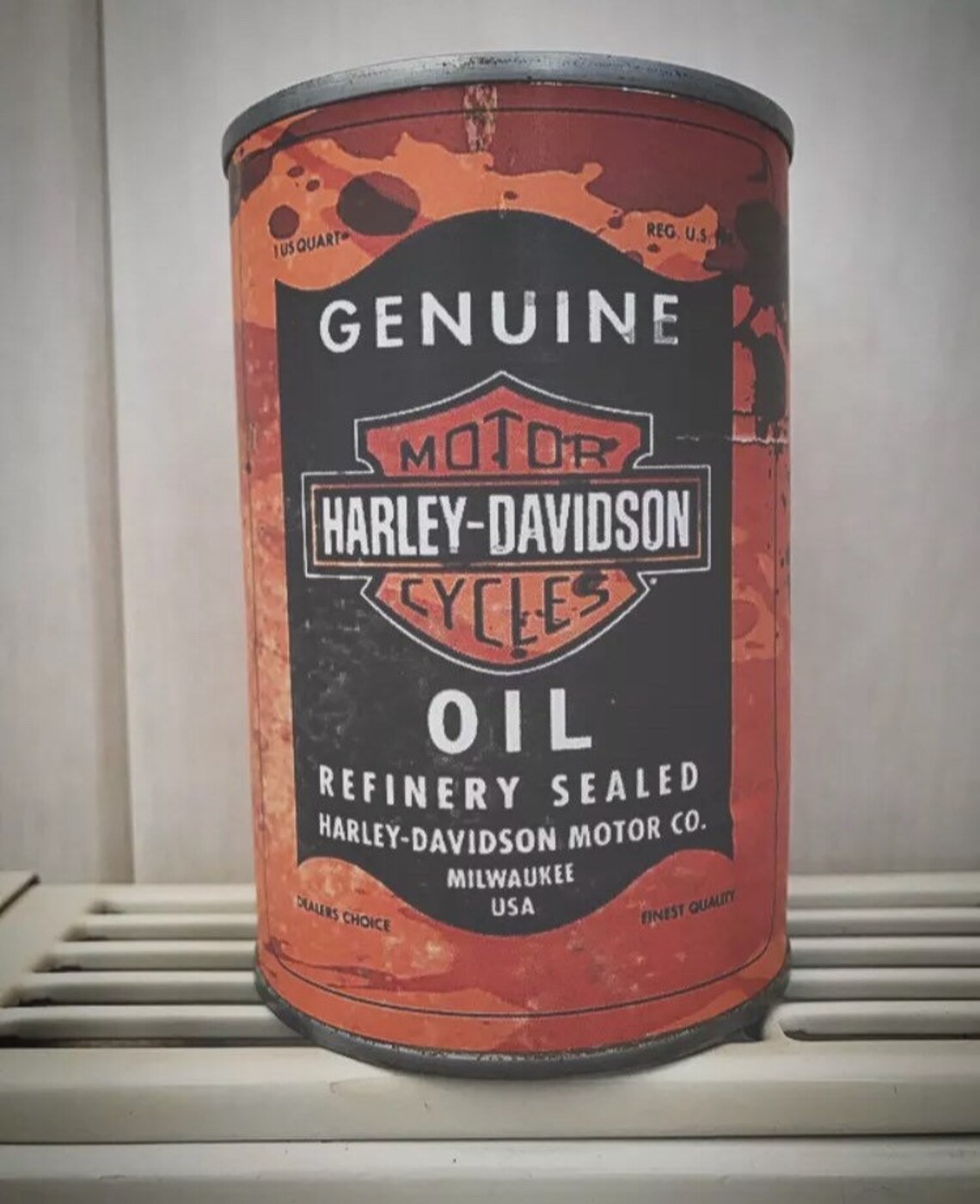 Vintage Motor Oil Cans Rustic Motorcycle Oil Can Replica Tin - Etsy UK