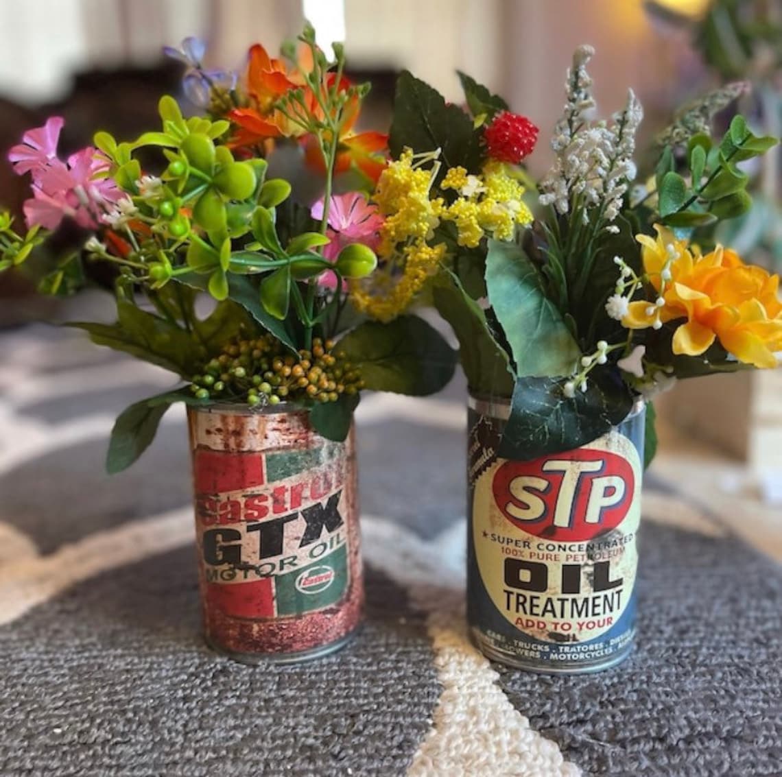 Vintage Motor Oil Can Labels Set of 5 Printable Digital Prints - Etsy