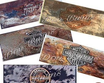 Rusty Motor Oil Labels Printable Instant Download Tin Can | Etsy
