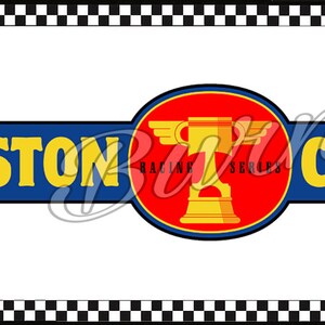 Cars Racing Labels Rusteze Motor Oil Tin Can Labels Set of 5 Printable ...
