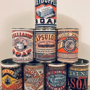 Vintage American Food Labels Tin Can Fruit & Vegetable Labels USA ...