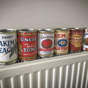 Set of 10 Printable Vintage Fruit Tin Can Labels Digital Food Label ...