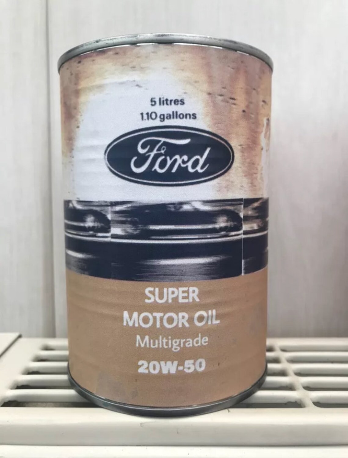 Ford Motor Oil Labels Set of 5 Printable Digital Prints Instant ...