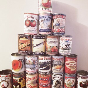 Vintage Syrup Tin Can Label Tin Cans Retro Syrup Prints Kitchen Decor ...