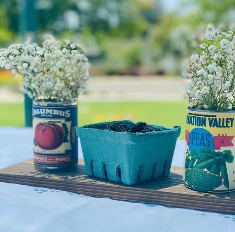 Vintage Fruit and Veg Can Labels Food Tin Cans Vegetable | Etsy