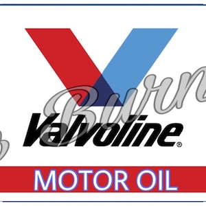 Motor Oil Labels Printable Instant Download Tin Can Label Prints for ...