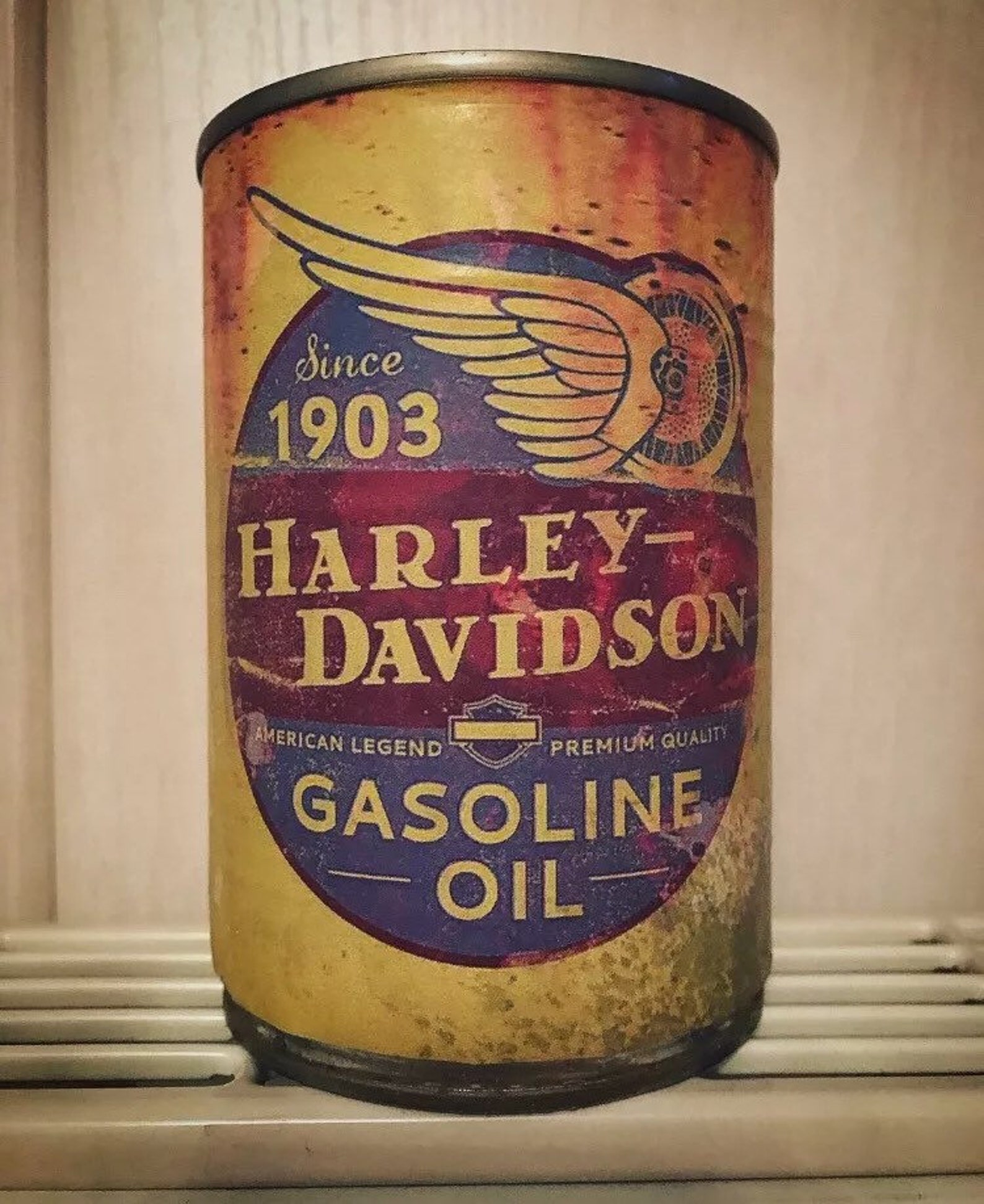 Vintage Motor Oil Cans Rustic Motorcycle Oil Can Replica Tin - Etsy UK